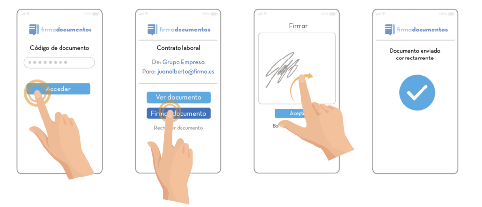 Firma documentos - La app móvil para firmar todo tipo de documentos